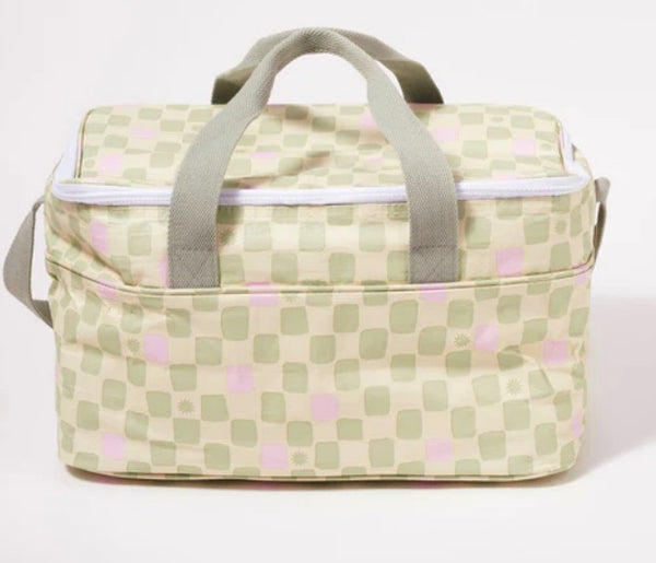 Large Cooler Bag - Checkerboard – Lumela Coolamon