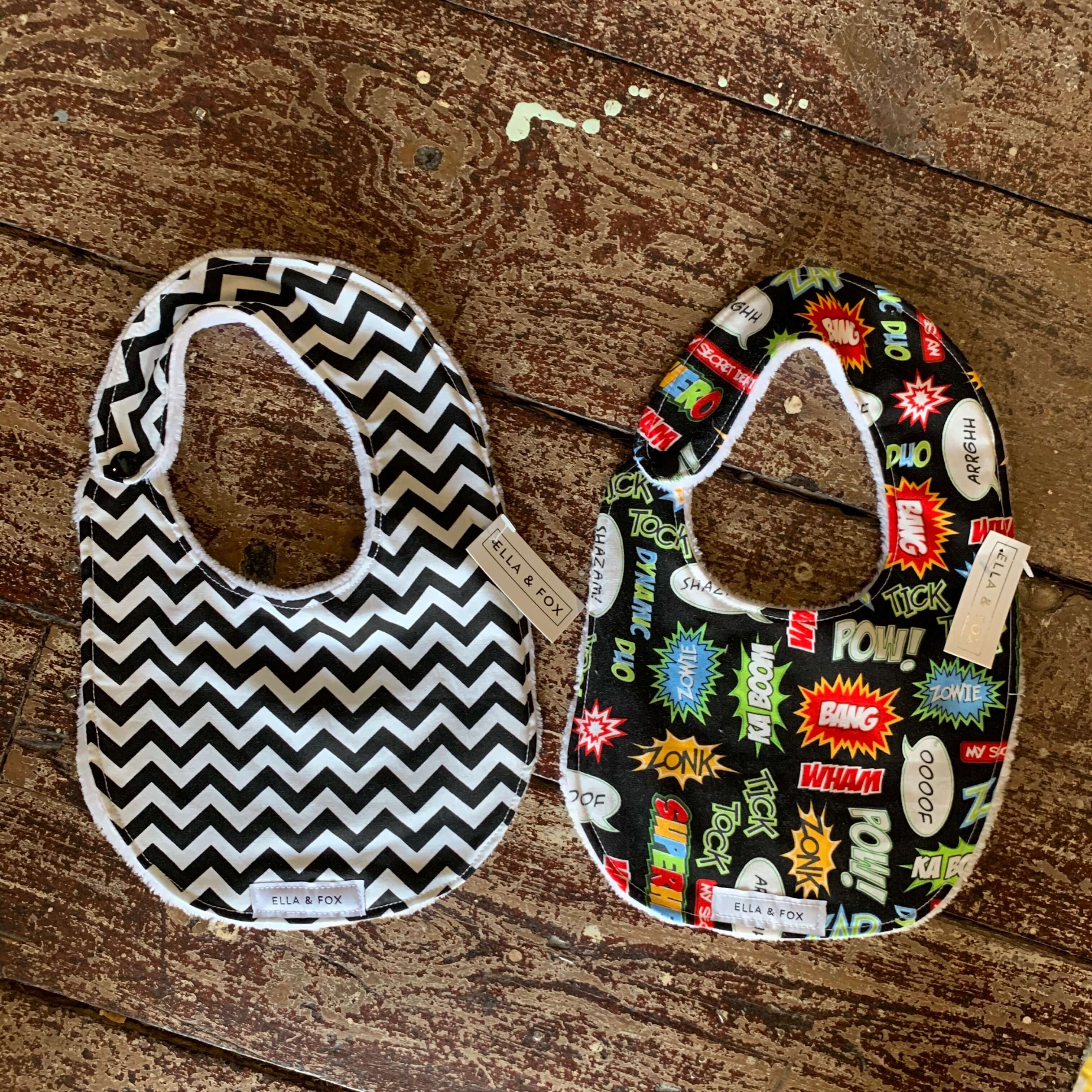 Baby Bibs - Classic (Boy) – Lumela Coolamon